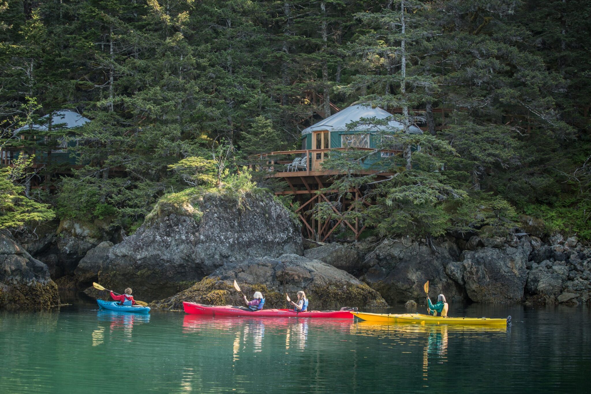 Orca Island Cabins in Seward, Alaska; Whale Watching; Kayaking